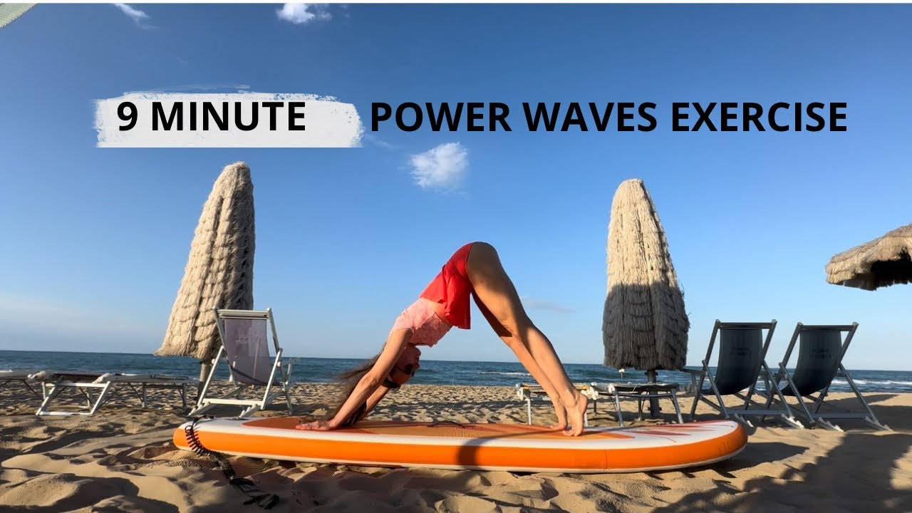 🏄🏻‍♀️ Power waves Pilates workout - YouTube