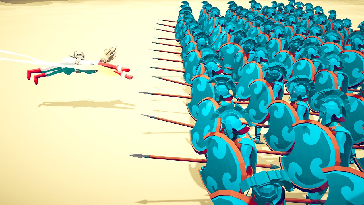 SUPER PEASANT vs 100x EVERY UNIT - Totally Accurate Battle Simulator ...