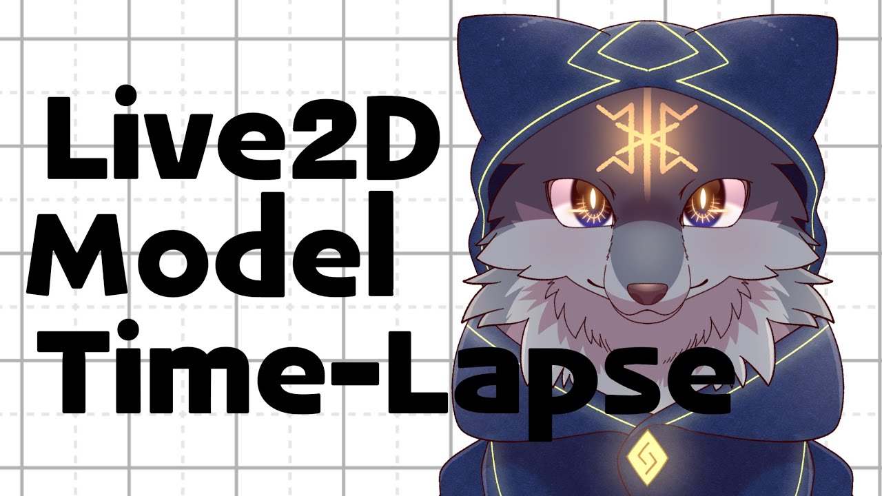 Live2D Model Time-Lapse 「John Wolf」 - YouTube