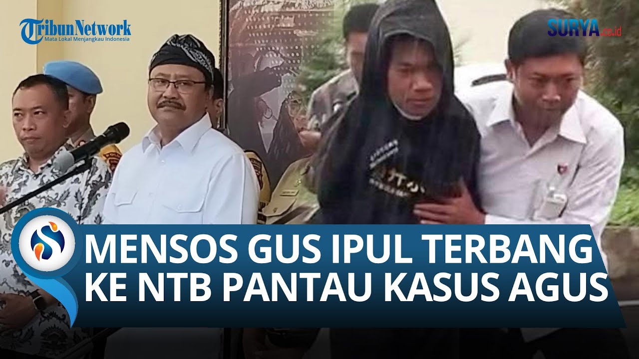 TANGGAPAN MENSOS Gus Ipul Turun Gunung Temui Agus Buntung, Pastikan Hak ...
