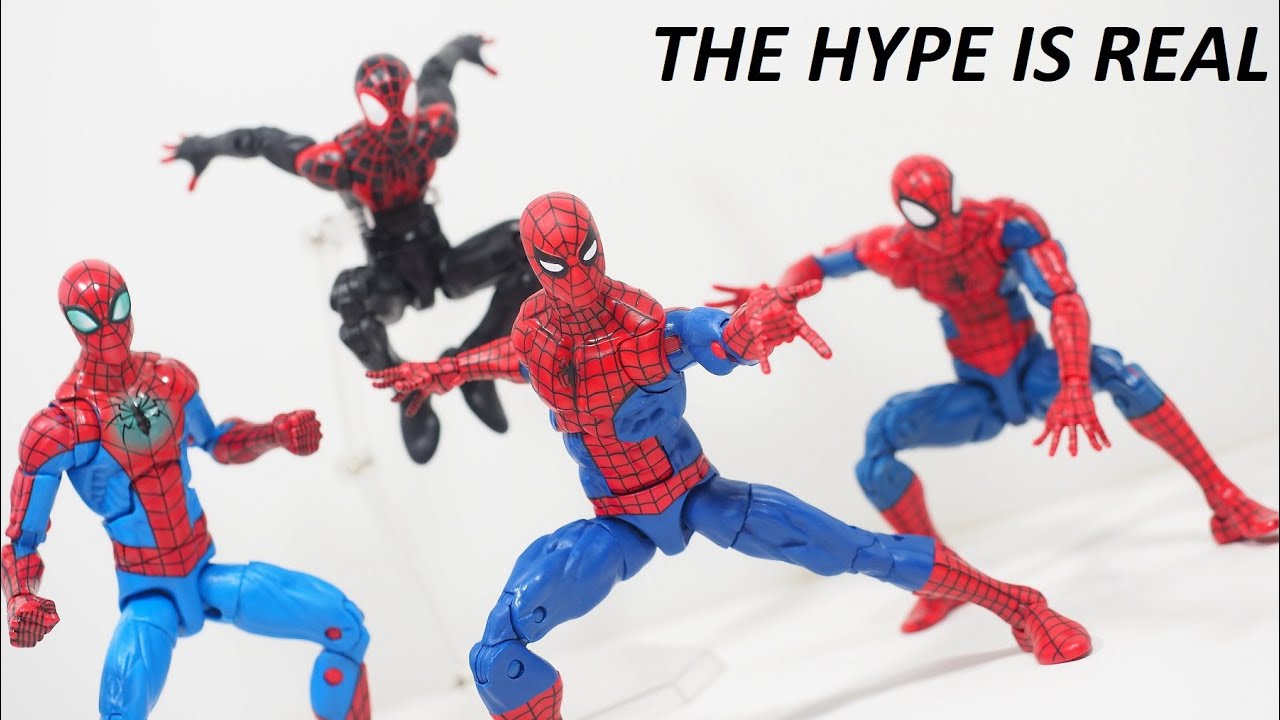 Marvel Legends Retro Super Posable SPIDER-MAN Figure Review - YouTube