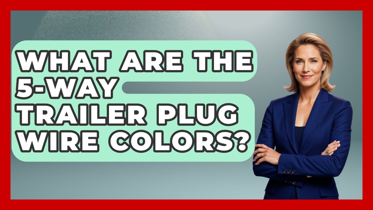 What Are The 5-Way Trailer Plug Wire Colors? - Big Truck Lovers - YouTube