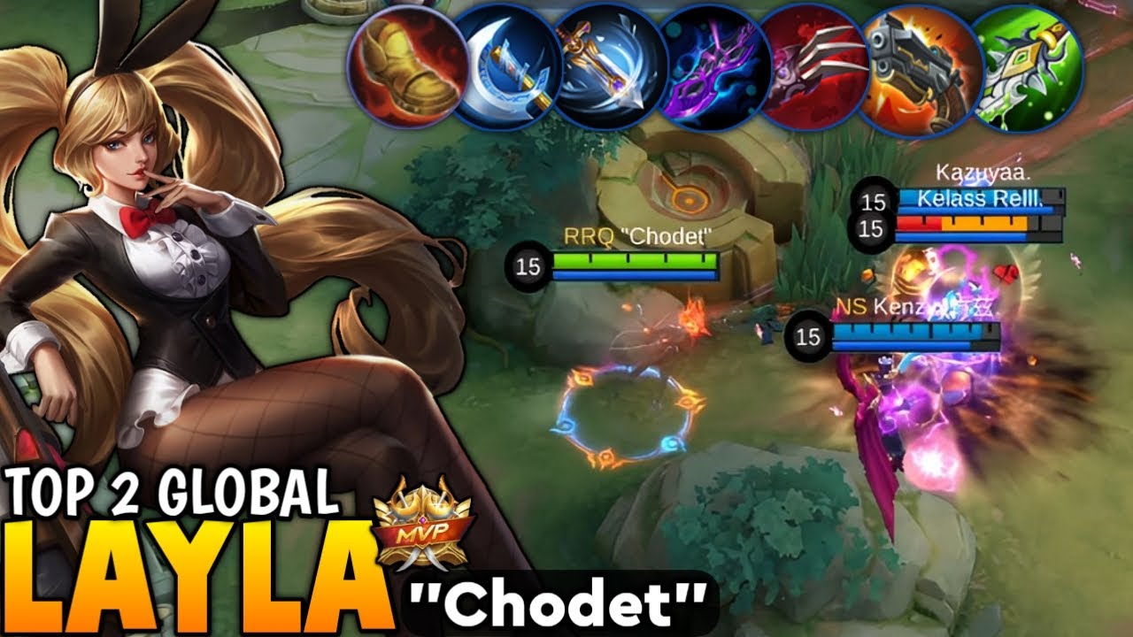 Monster Layla Late Game Shutdown All Enemies! [ Top Global Layla ] By ...