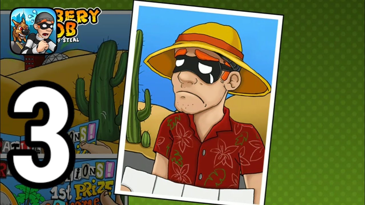 Robbery Bob - Gameplay Walkthrough Part 3 | Chapter 3: Secret Labs ...