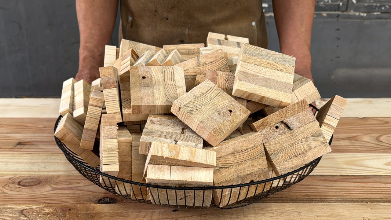 A Smart Carpentry Recycling Idea You Can Apply in Real Life // Turn Old ...