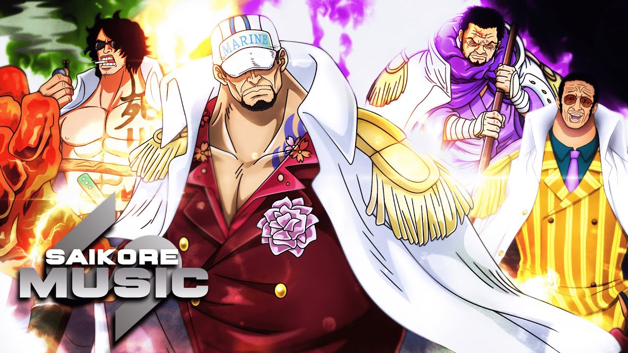 RAP de LOS ALMIRANTES (JUSTICIA) - One Piece Music - YouTube