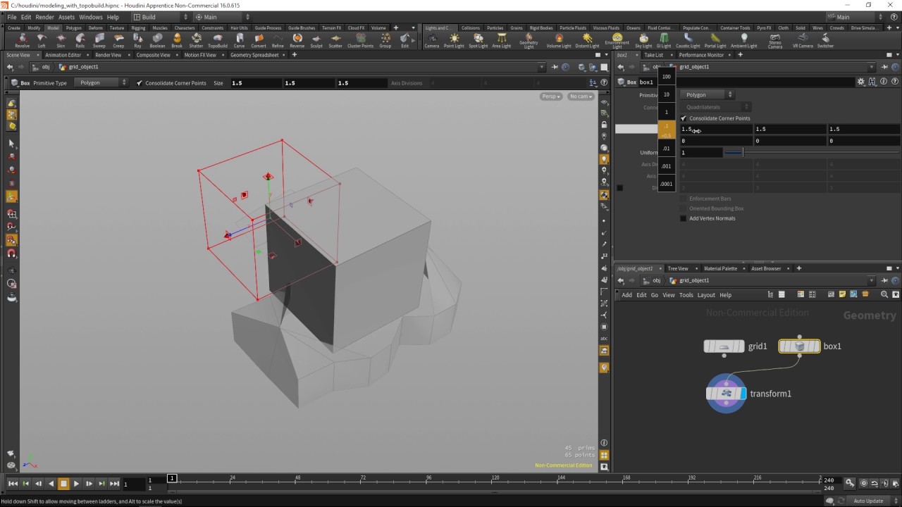 Houdini Tips - Modeling with TopoBuild - YouTube