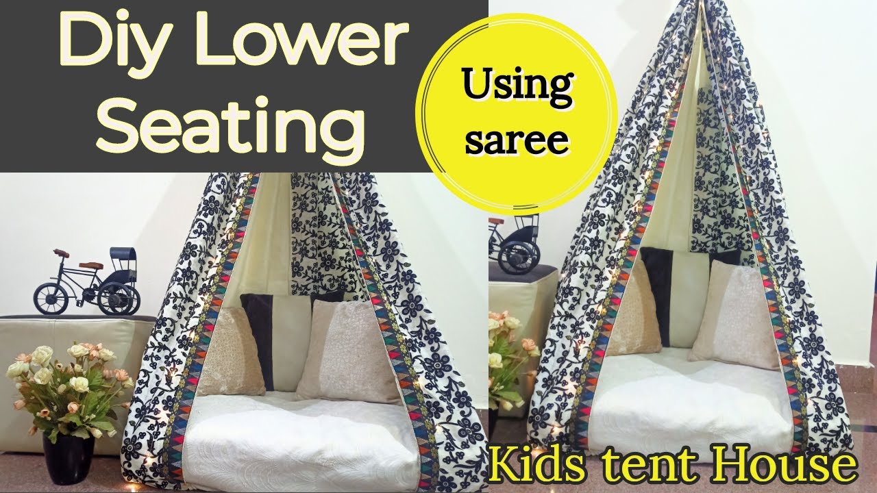 DIY Kids Tent | Living Room Decor Ideas On A Budget | Lower Sitting ...