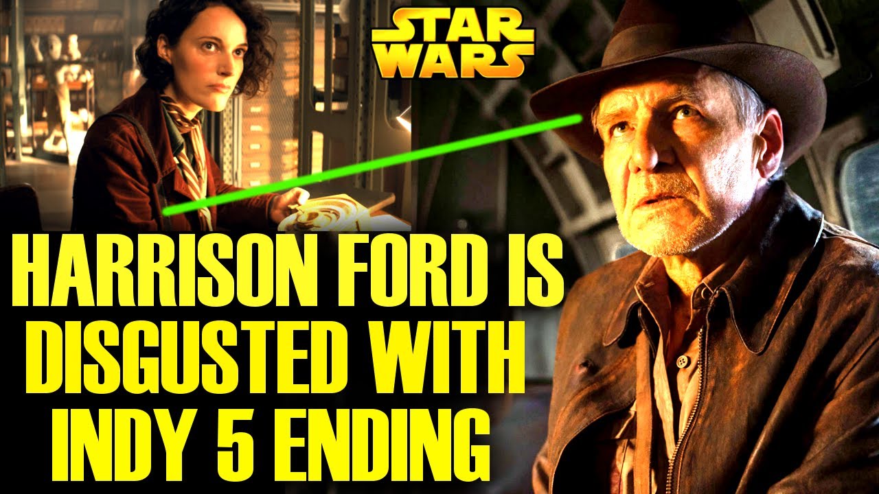 Harrison Ford Disgusted With INDY 5 ENDING! THIS Is Why Dial Of Destiny ...