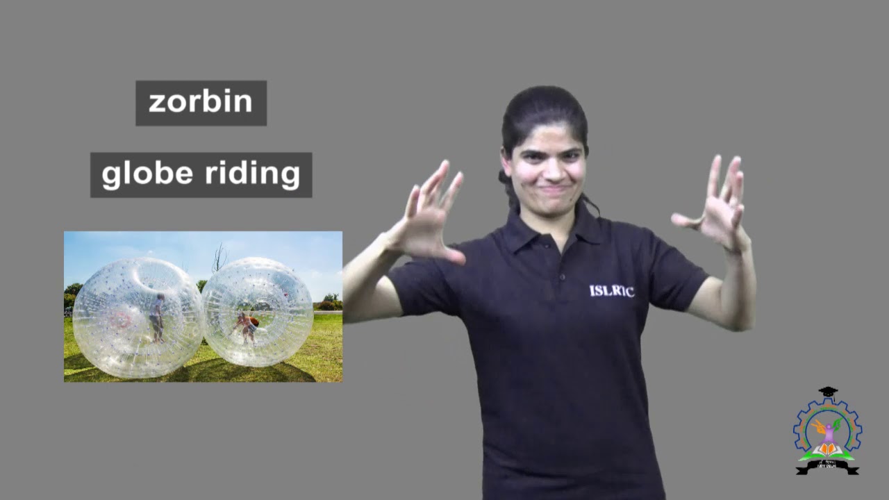 zorbing, globe riding - YouTube