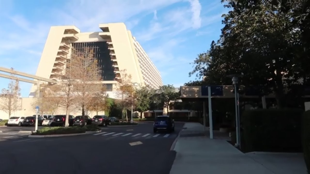 Disney World's Contemporary Resort Room Tour 2019 - Garden Wing - YouTube