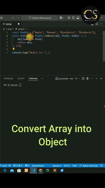 Javascript Viral Tutorials Javascript Tricks Convert Array Into