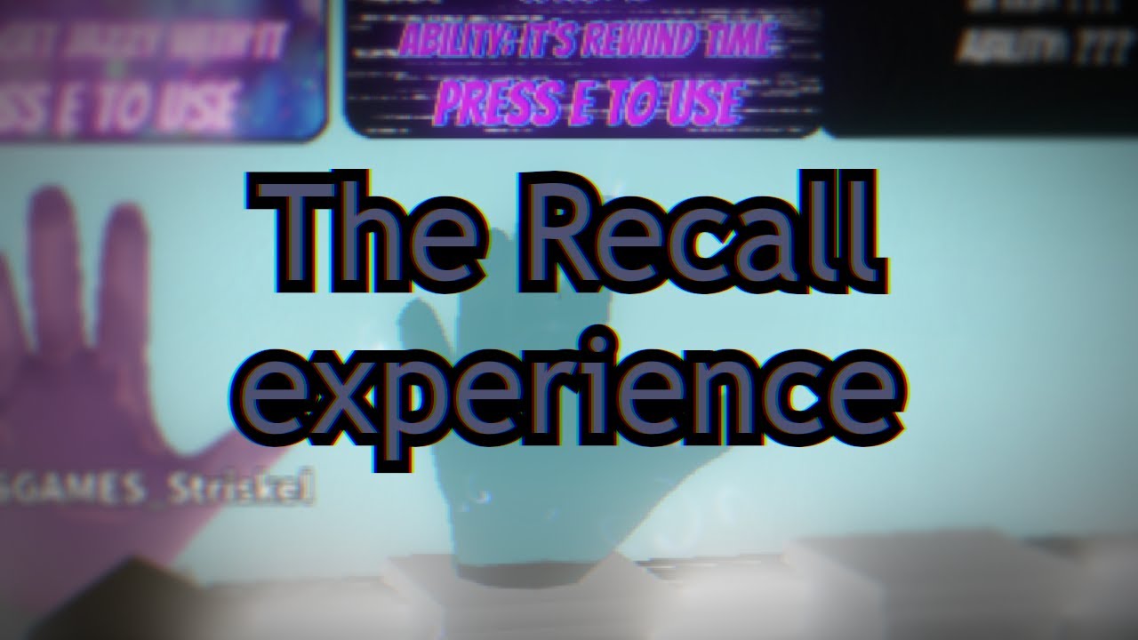 The Recall Experience - Slap Battles - YouTube