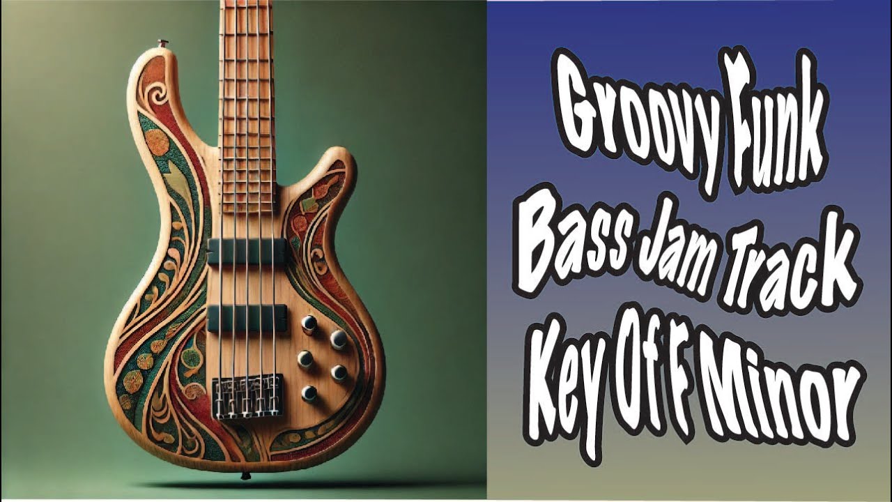 Groovy Jam Track in F Minor | Bass Players' Playground (No Bass ...