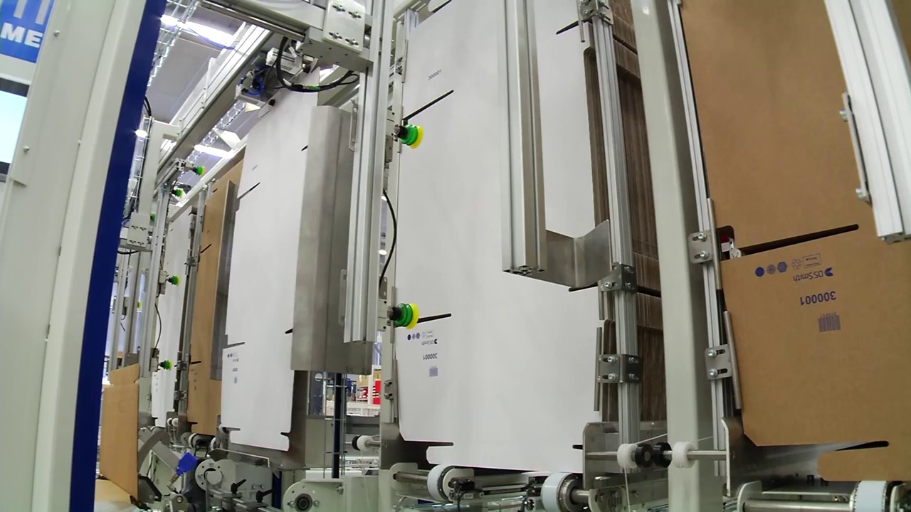 JOMET - Random automatic packing with 4 different wrap-around blanks ...