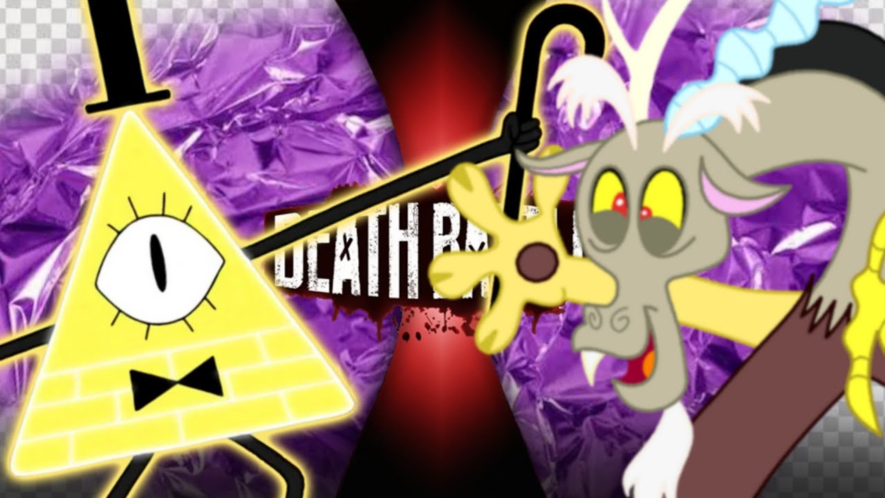 Bill Cipher VS Discord (Gravity Falls vs My Little Pony) | Hype Death ...
