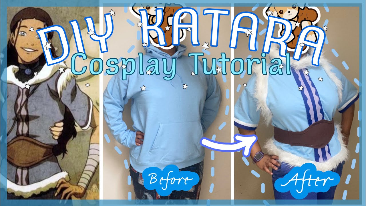 Katara Cosplay DIY Part One | Avatar The Last Airbender Cosplay Costume ...