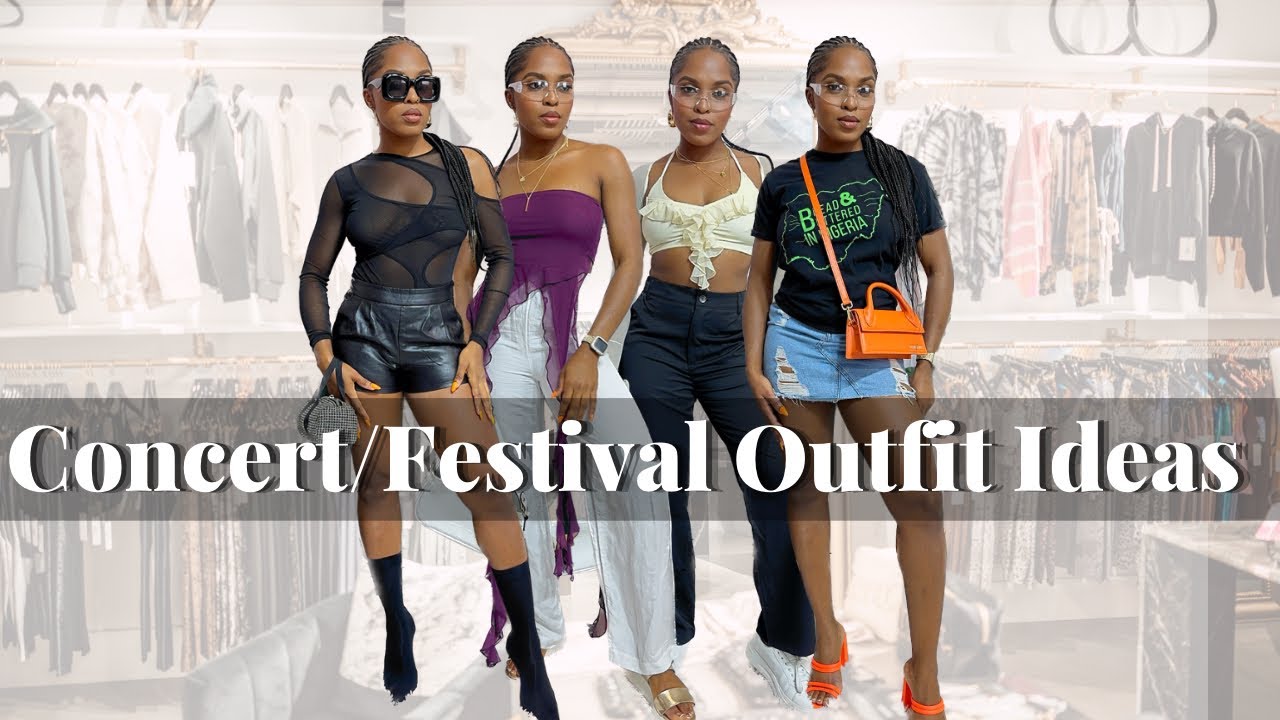 What to Wear to Concerts in 2023 | Summer Concert Outfit Ideas +Try-On ...
