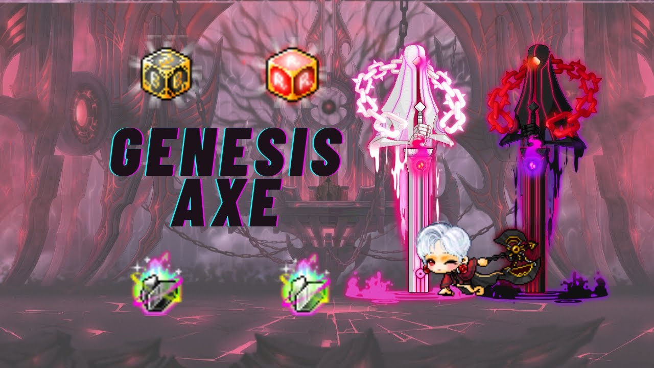 Making of my Genesis Axe // MapleSEA Aquila - YouTube