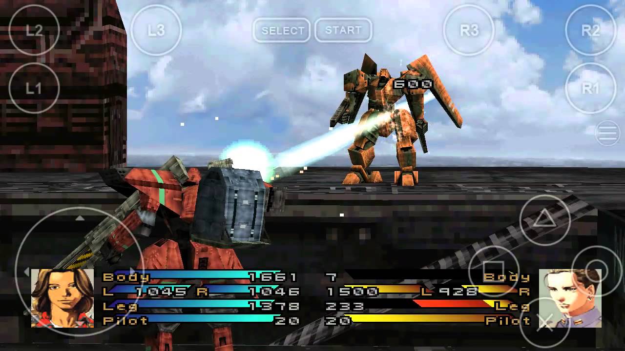 Front Mission 3 Double Shot with 2 Heavy P Guns - YouTube