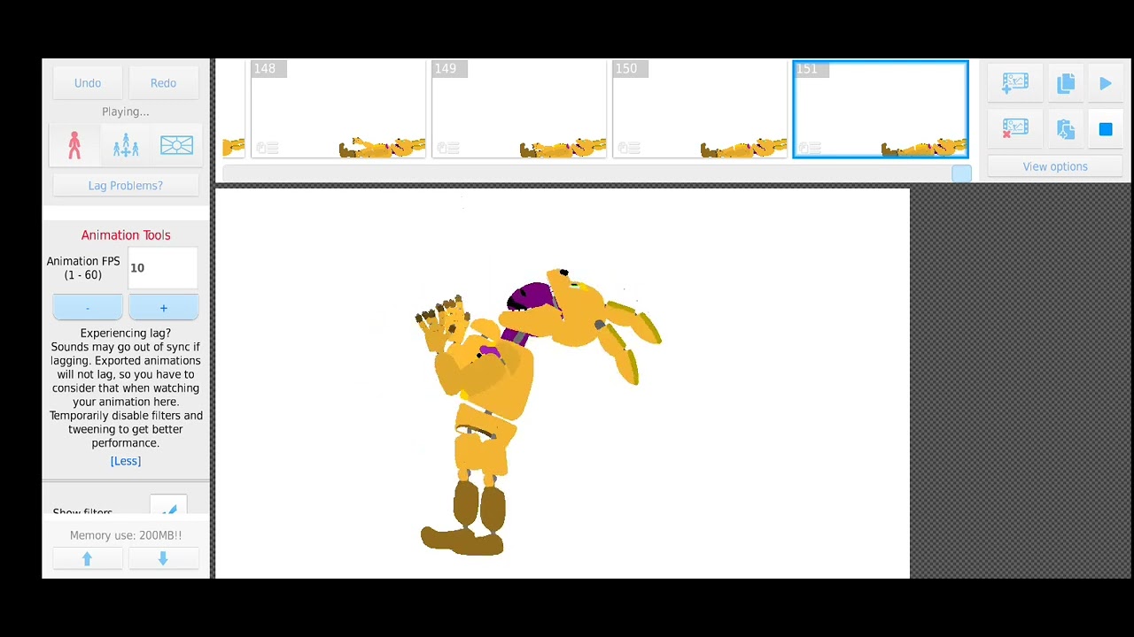 fnaf springlock animation v1 - YouTube