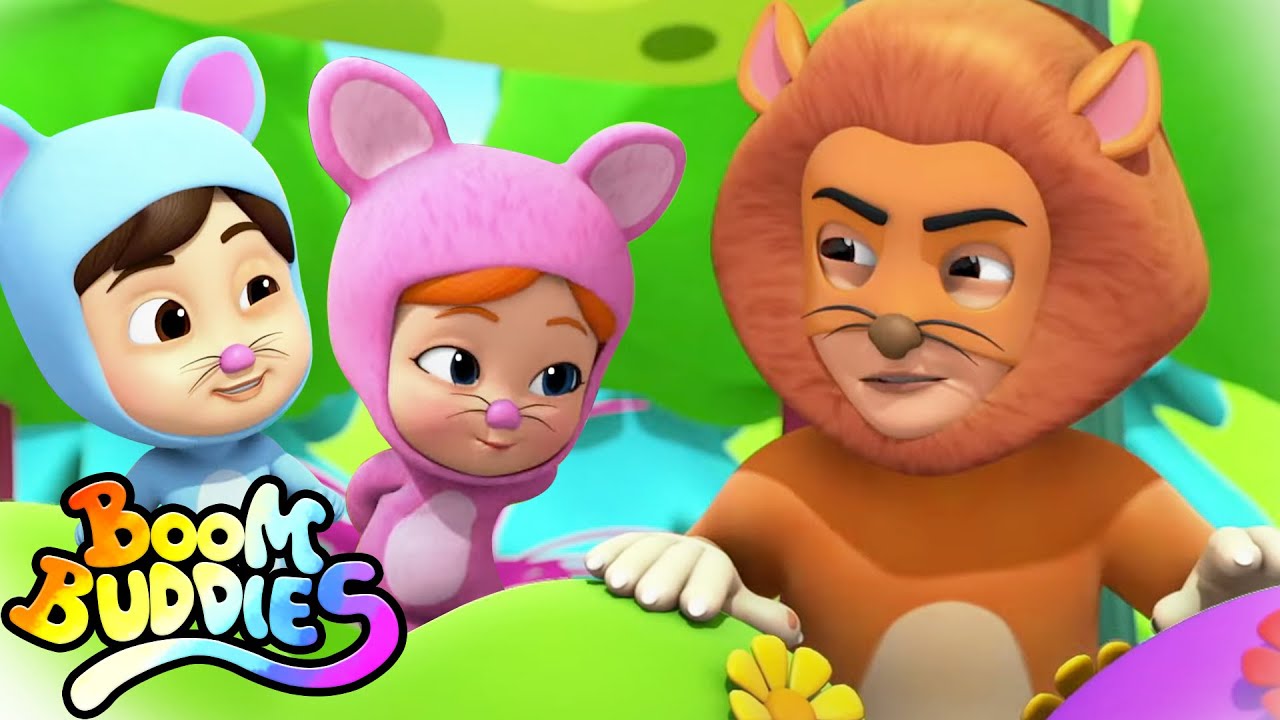 The Lion and The Mouse Story | Kids Stories | Nursery Rhymes and Baby ...