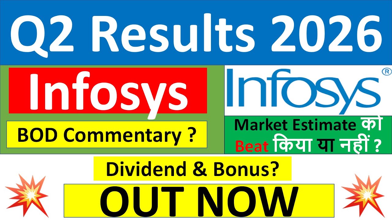 Infosys Q2 results 2026 | Infosys results today | Infosys Share News ...