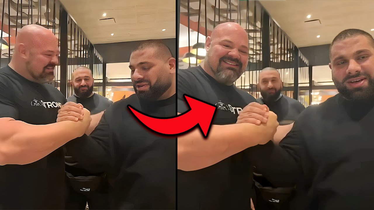 LEVAN CANNOT BELIEVE HOW BIG BRIAN SHAW IS!! - YouTube