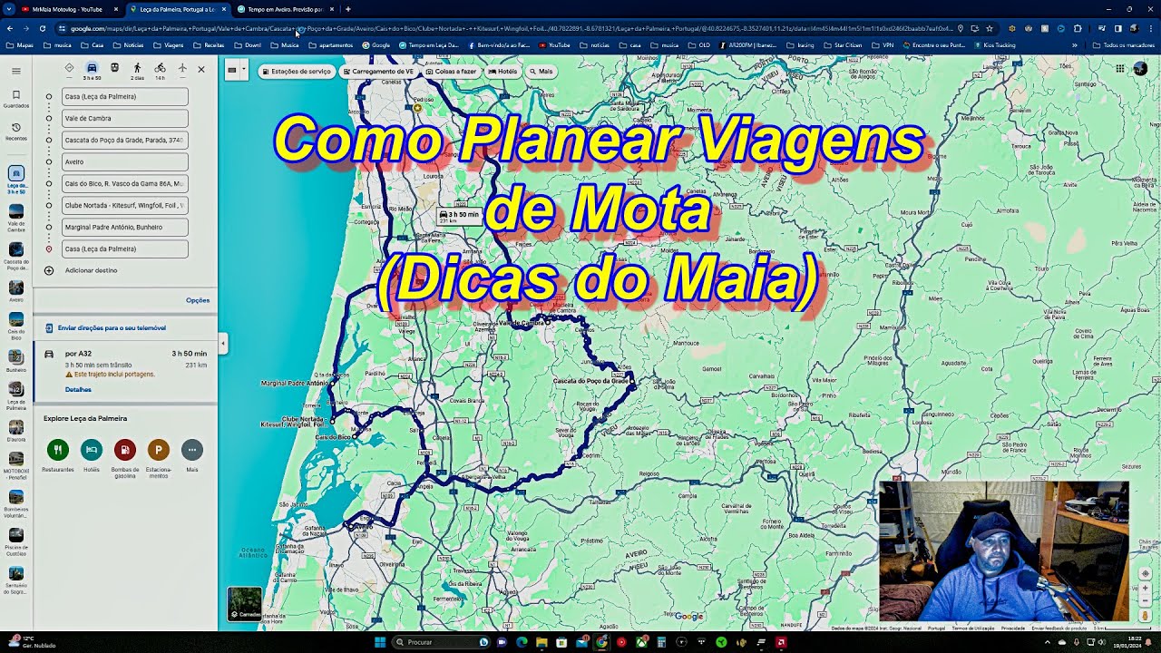Como Planear Viagens de Mota (Dicas do Maia) - YouTube