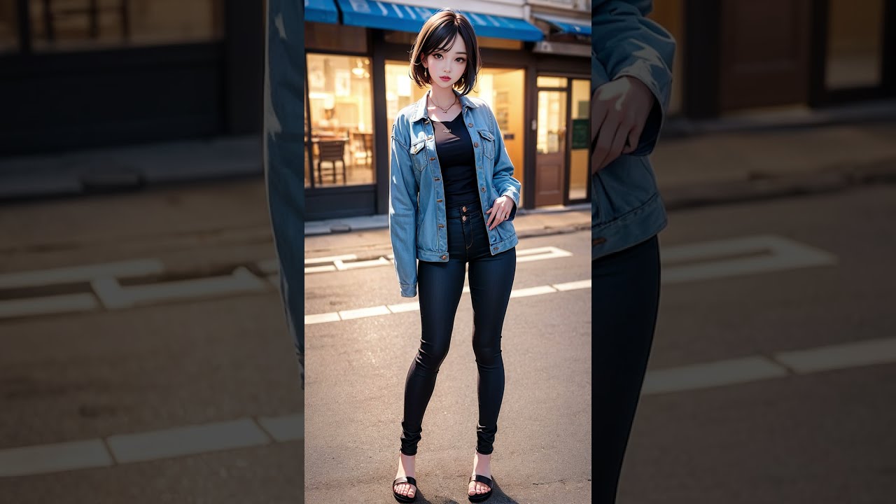 [4K] AI 인공지능 추천 봄 스타일링 | Spring LookBook 🌸 | lookbook | 看看书 | 本を見て | 전신 ...