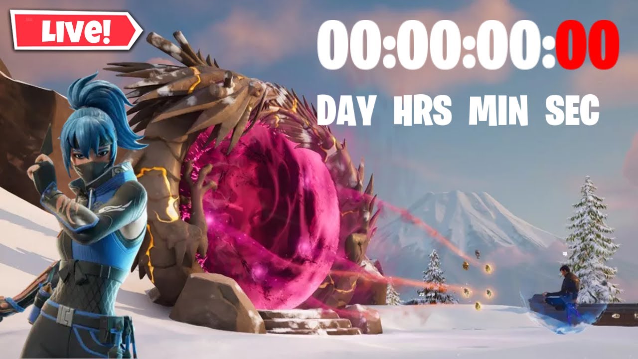 Fortnite LIVE EVENT Chapter 6 Season 1! | Shop Countdown | Road to 3k ...