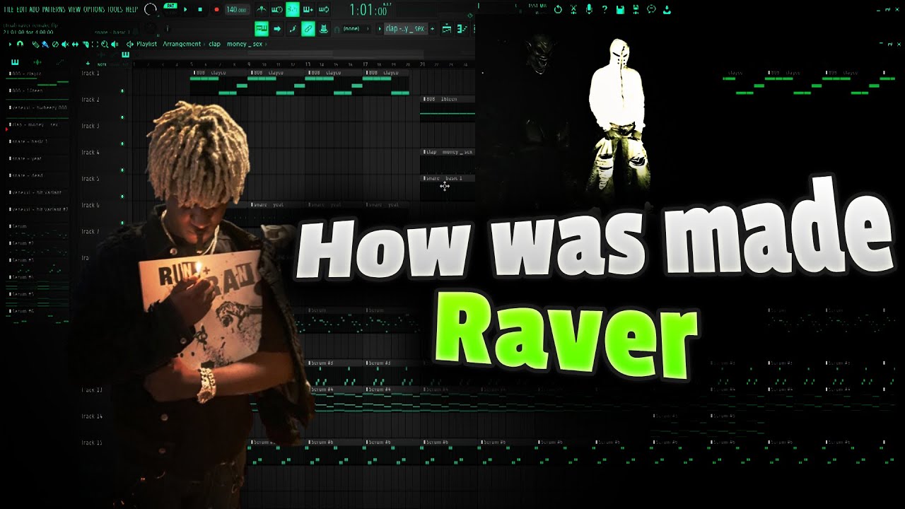 How "Raver" by Ken Carson & Destroy Lonely was made in FL Studio [FREE ...