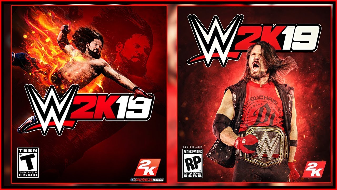 WWE 2K19 - 35 CUSTOM MADE COVERS! - YouTube