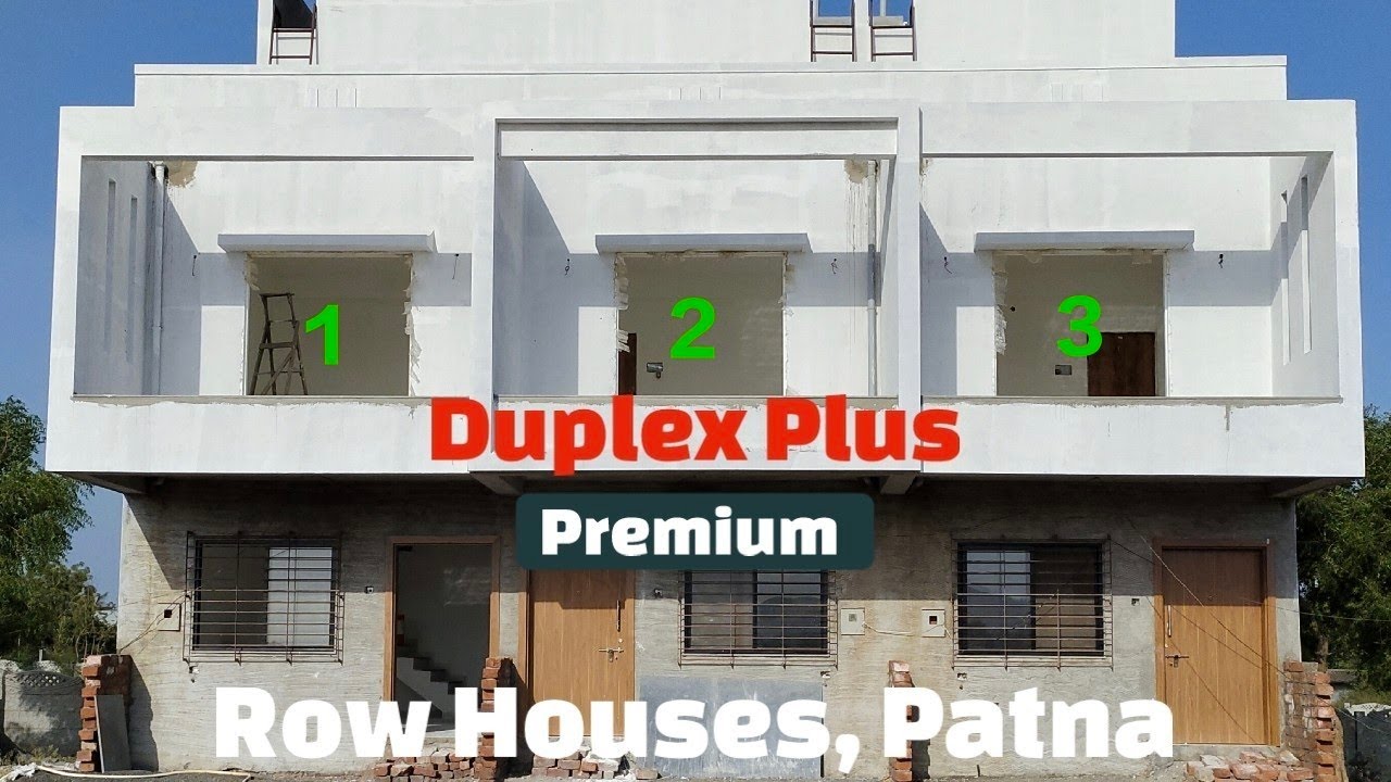 Duplex Plus row houses sale in Patna|Duplex in Patna|| Luxurious Row ...