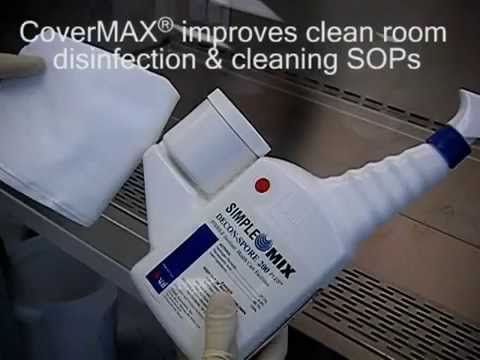 CoverMAX© Improves Cleanroom Disinfection & Cleaning SOPs - YouTube