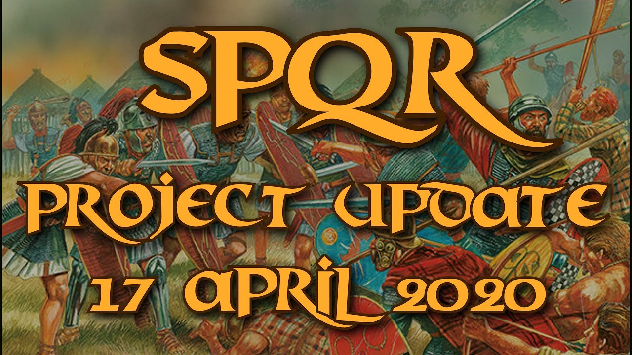 SPQR ☺ Project Update April 17 2020 - YouTube