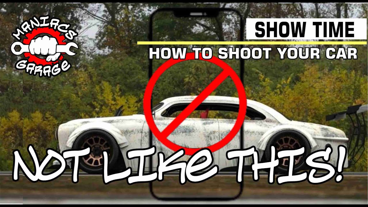 How To Shoot A Video Of Your Car - YouTube