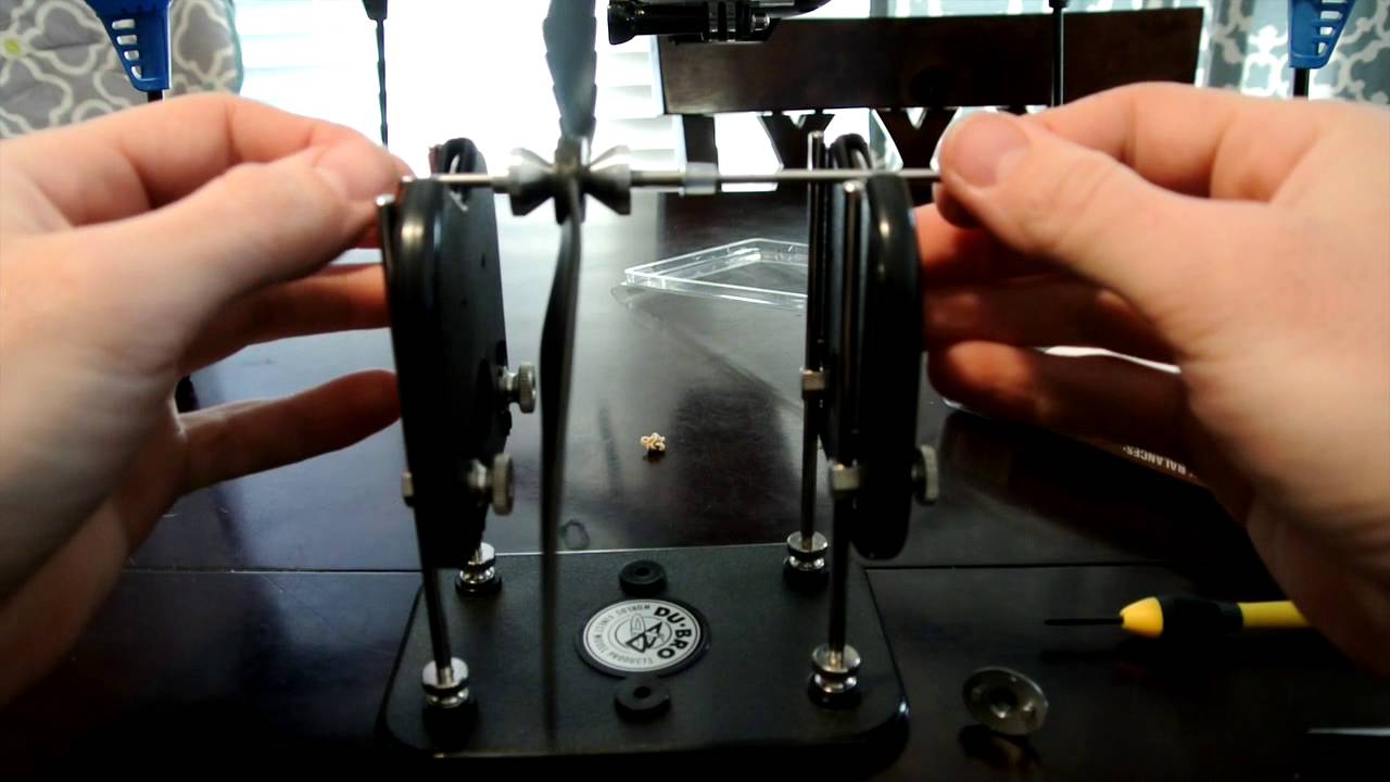 Du-Bro Prop Balancer Setup and Test - YouTube