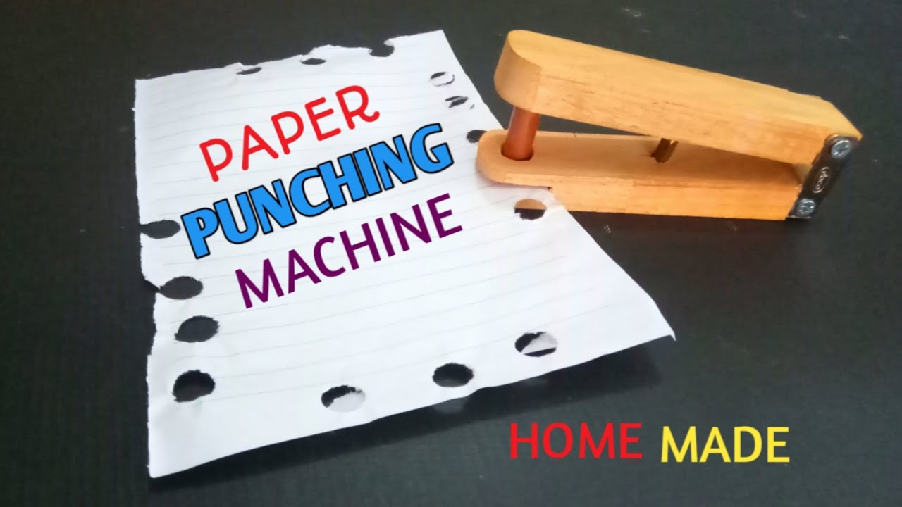 Paper Punching Machine How To Make Paper Punching Hole YouTube paper-punching-machine-how-to-make-paper-punching-hole-youtube