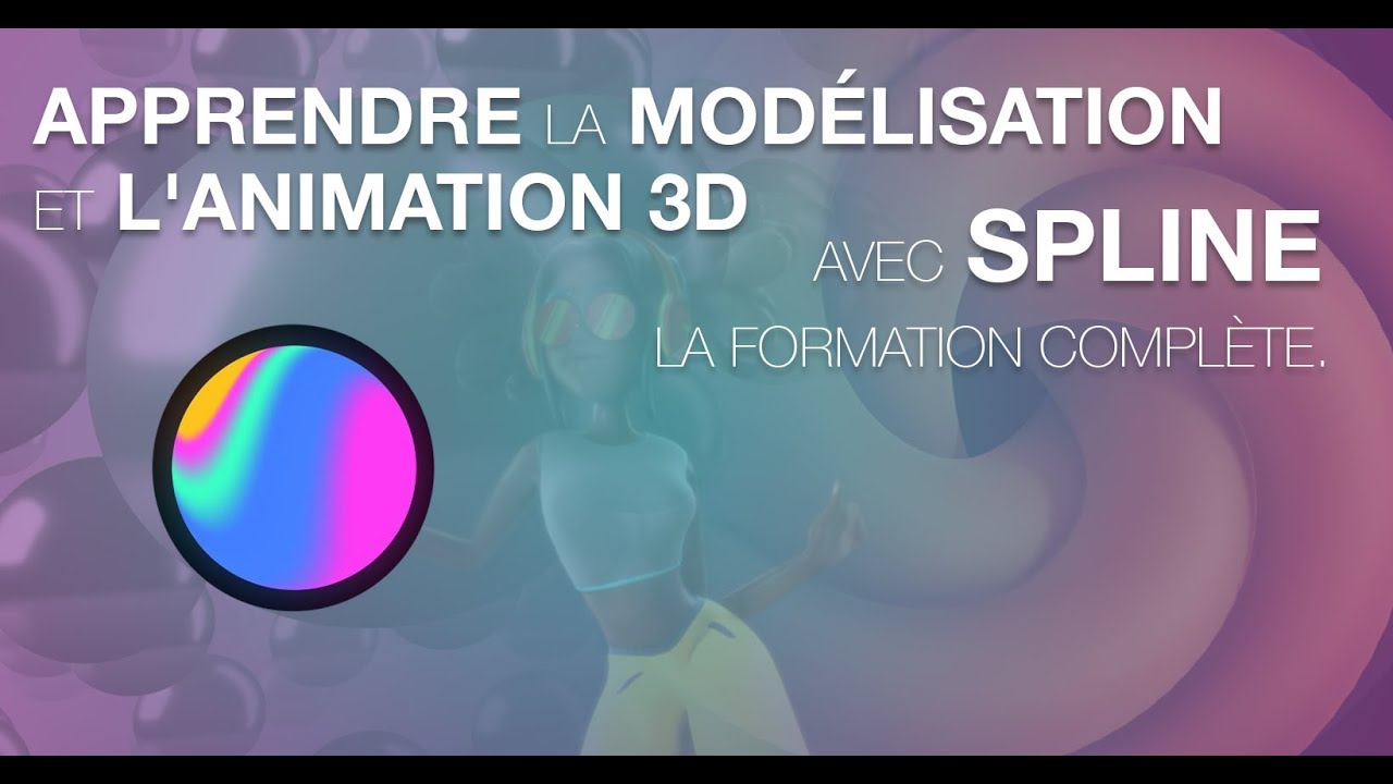 Apprendre la modélisation et l'animation 3D avec Spline, la formation ...