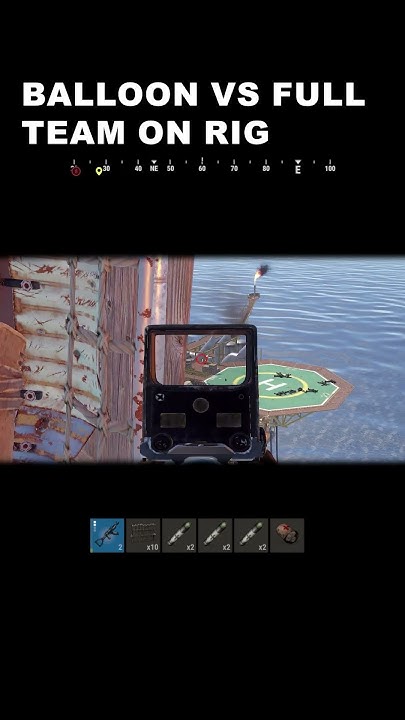 Balloon vs scrap helicopter #rust #rustislove #rustconsole #rustcontent #rustgame #gaming - YouTube