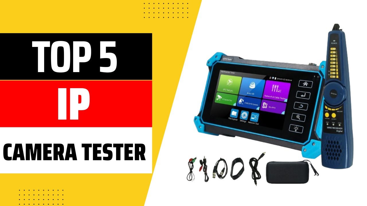 Top 5 Best CCTV IP Camera Tester 2024 - YouTube