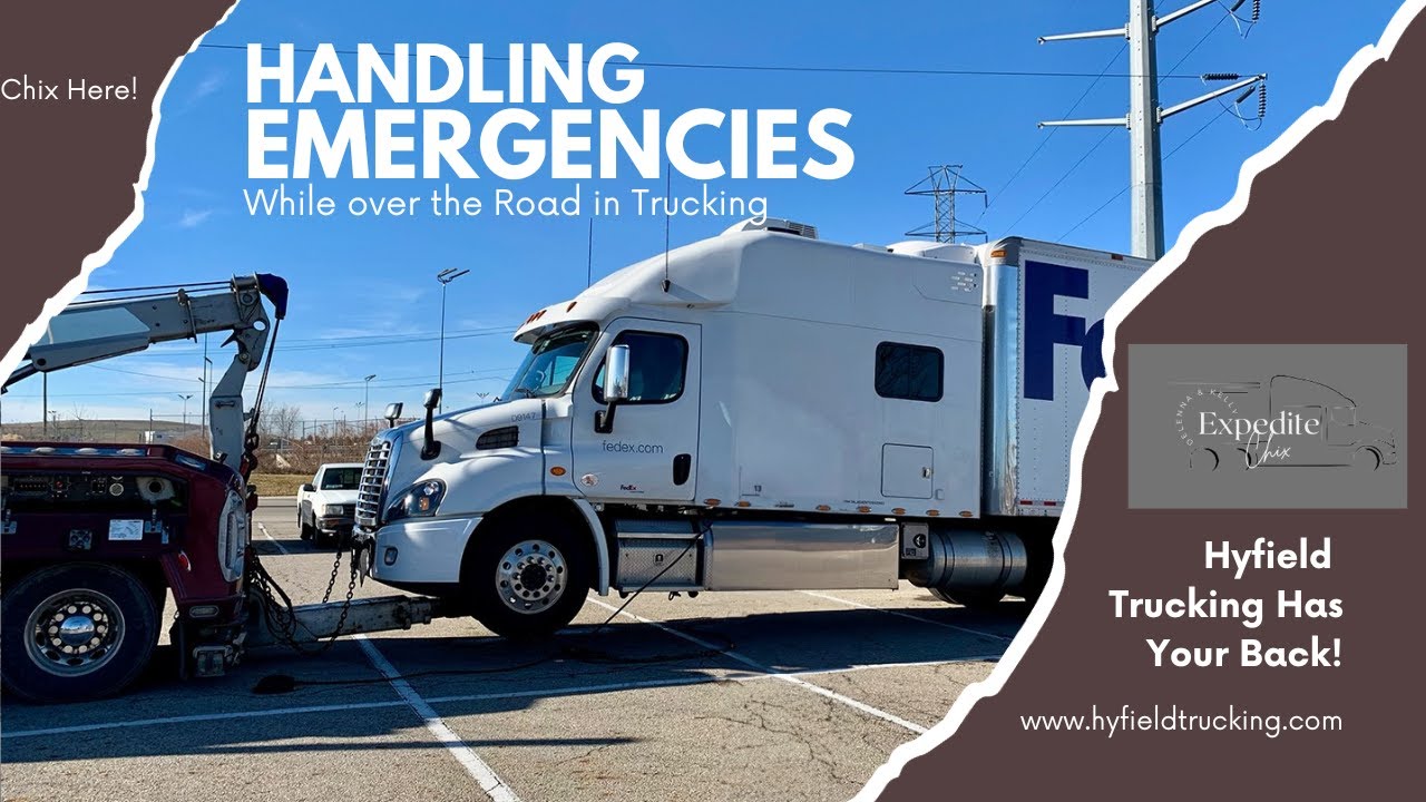 Handling Emergencies While Over The Road - YouTube