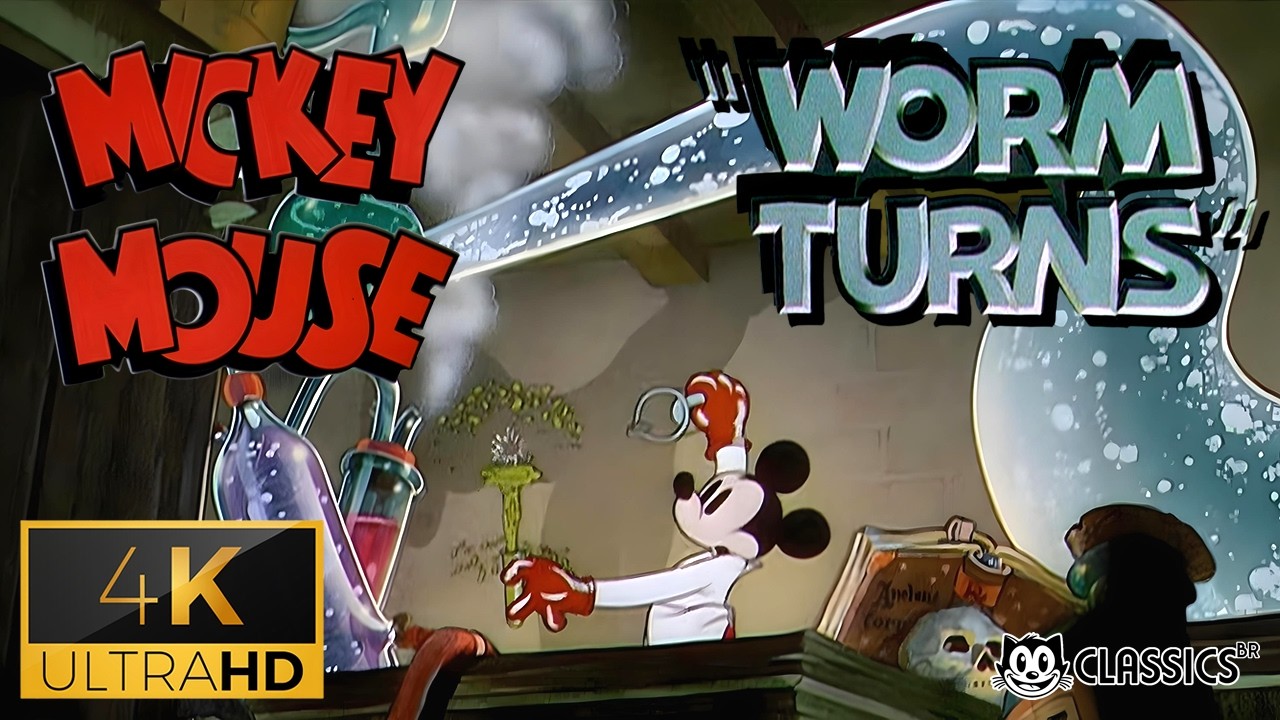 Mickey Mouse: The Worm Turns (1937) 4K Remastered | Disney Classic - YouTube