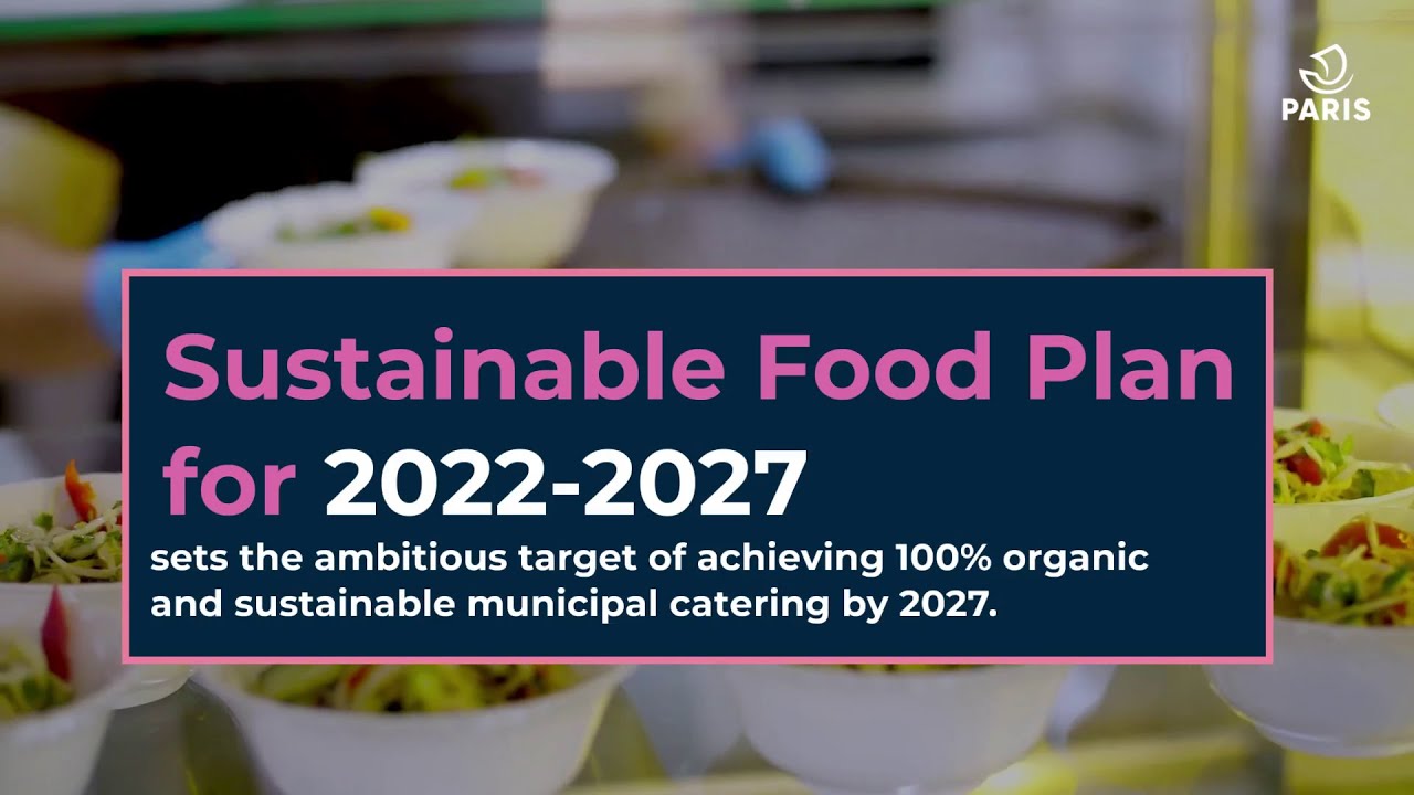 Paris Sustainable Food Plan for 2022-2027 - YouTube