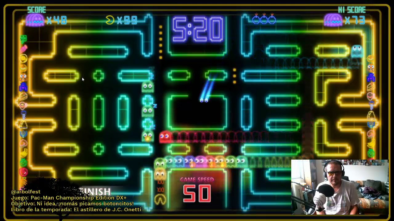 [ESP/ENG] Pac-Man en un rave psicodélico de campeonato - YouTube
