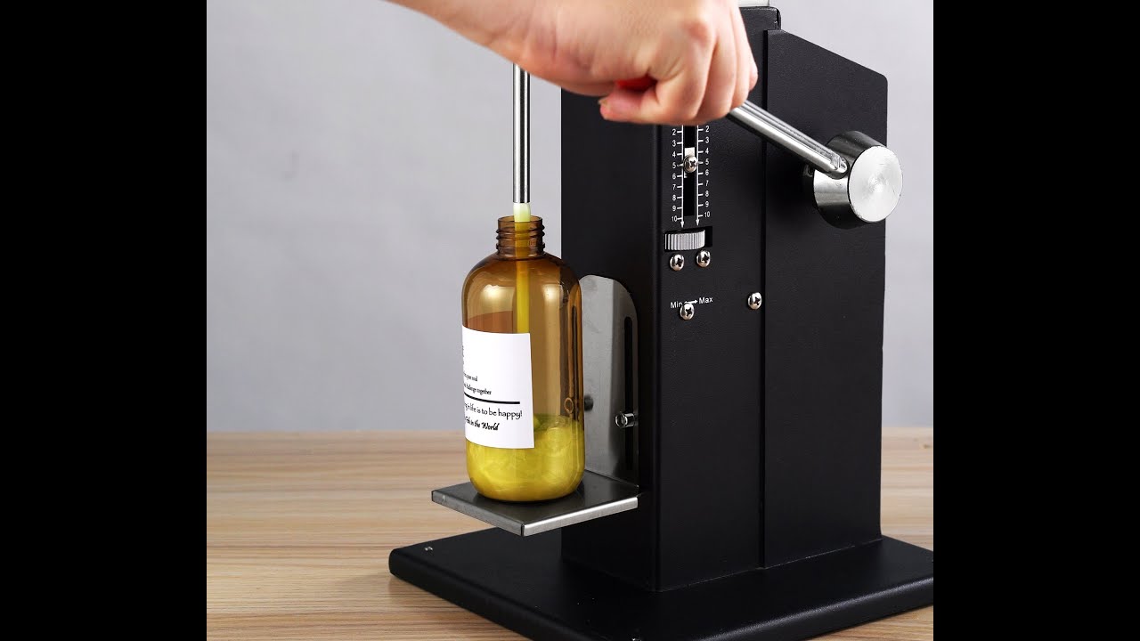 Manual Filling Machine with Scale Function and Shelf for Liquid Paste ...