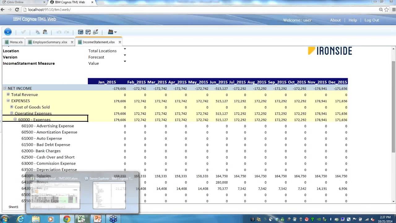 Ironside Webinar Series: TM1 Workforce Planning - YouTube