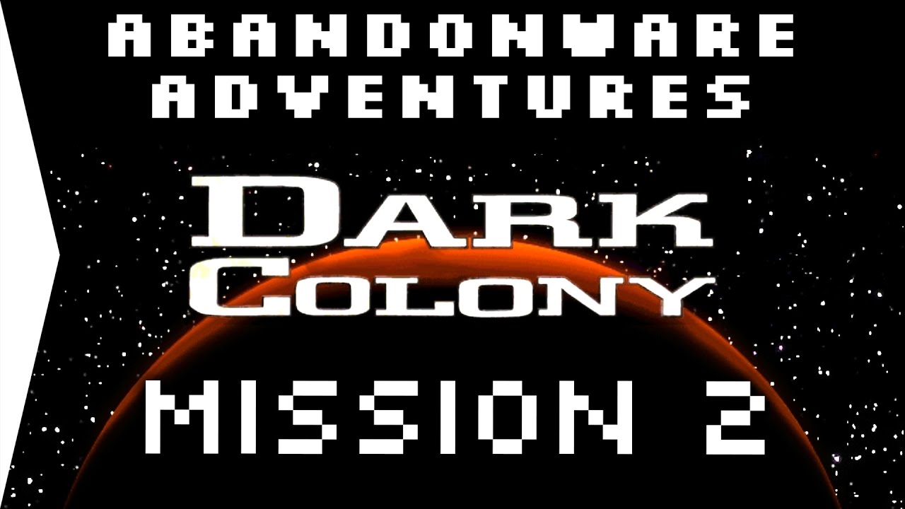 DARK COLONY Mission 2 Mars Sci-fi RTS from 1997 - YouTube