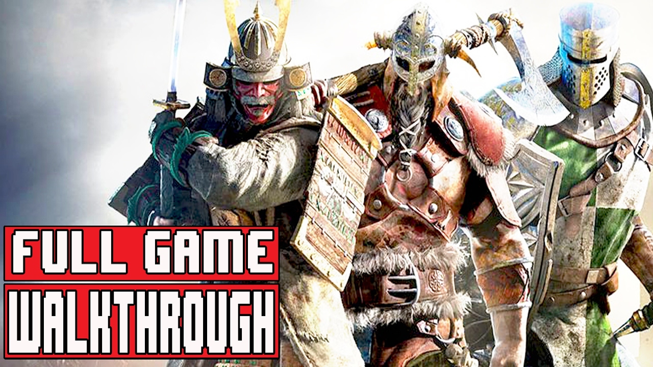 FOR HONOR Full Game Walkthrough - No Commentary (#ForHonor Full Game ...
